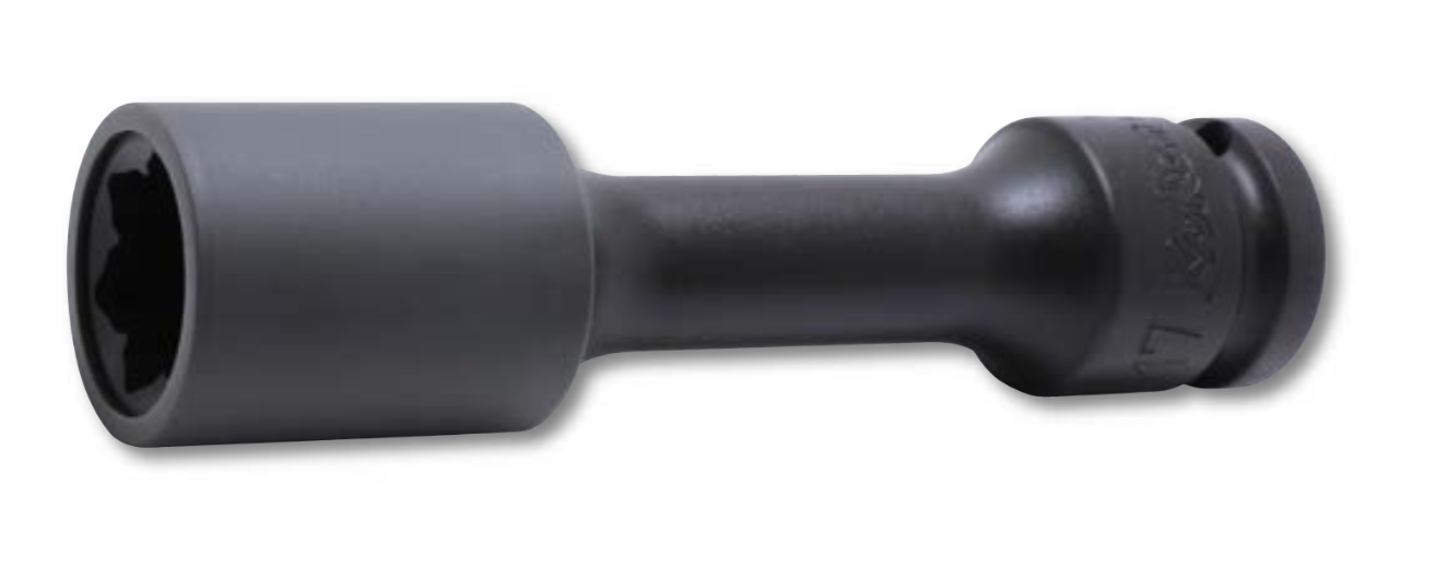 1/2 Sq. Dr. Mercedes Benz Wheel Bolt Socket 17mm Length 110mm Protecto ...