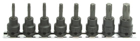 3/8 Sq. Dr. 8 Piece TORX® Bit Socket set T20-T55 Length 50mm — Ko-ken ...