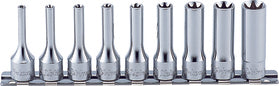 3/8 Sq. Dr. 9 Piece Deep TORX® Socket set E4-E16 — Ko-ken Canada