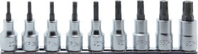 1/2 Sq. Dr. Bit Socket 9 piece TORXplus® set 20IP-60IP — Ko-ken Canada